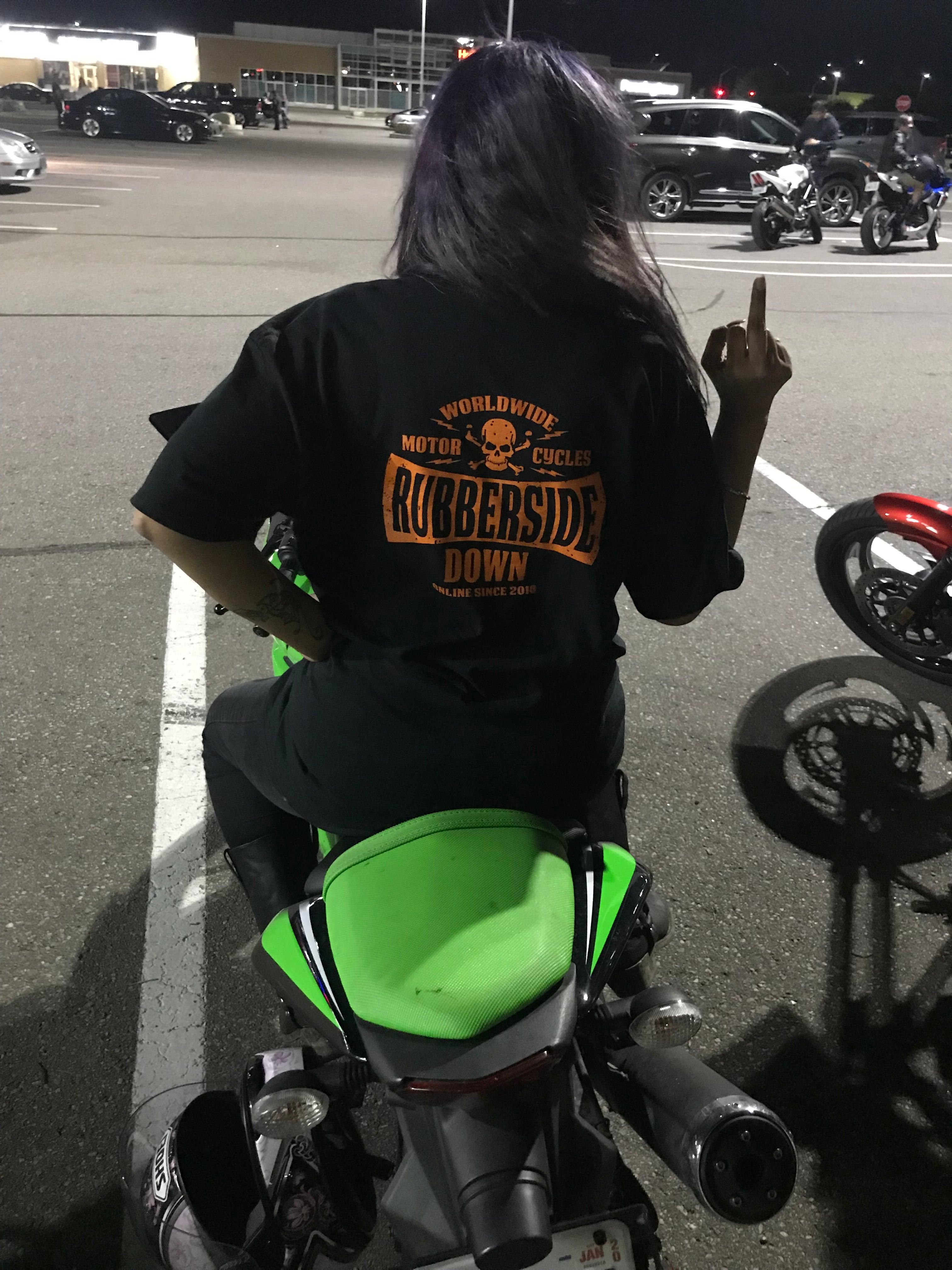 Why Rubber Side Down?